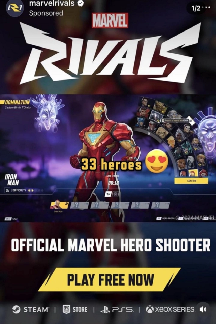 Marvel Rivals yeni karakterler - LEVEL Online